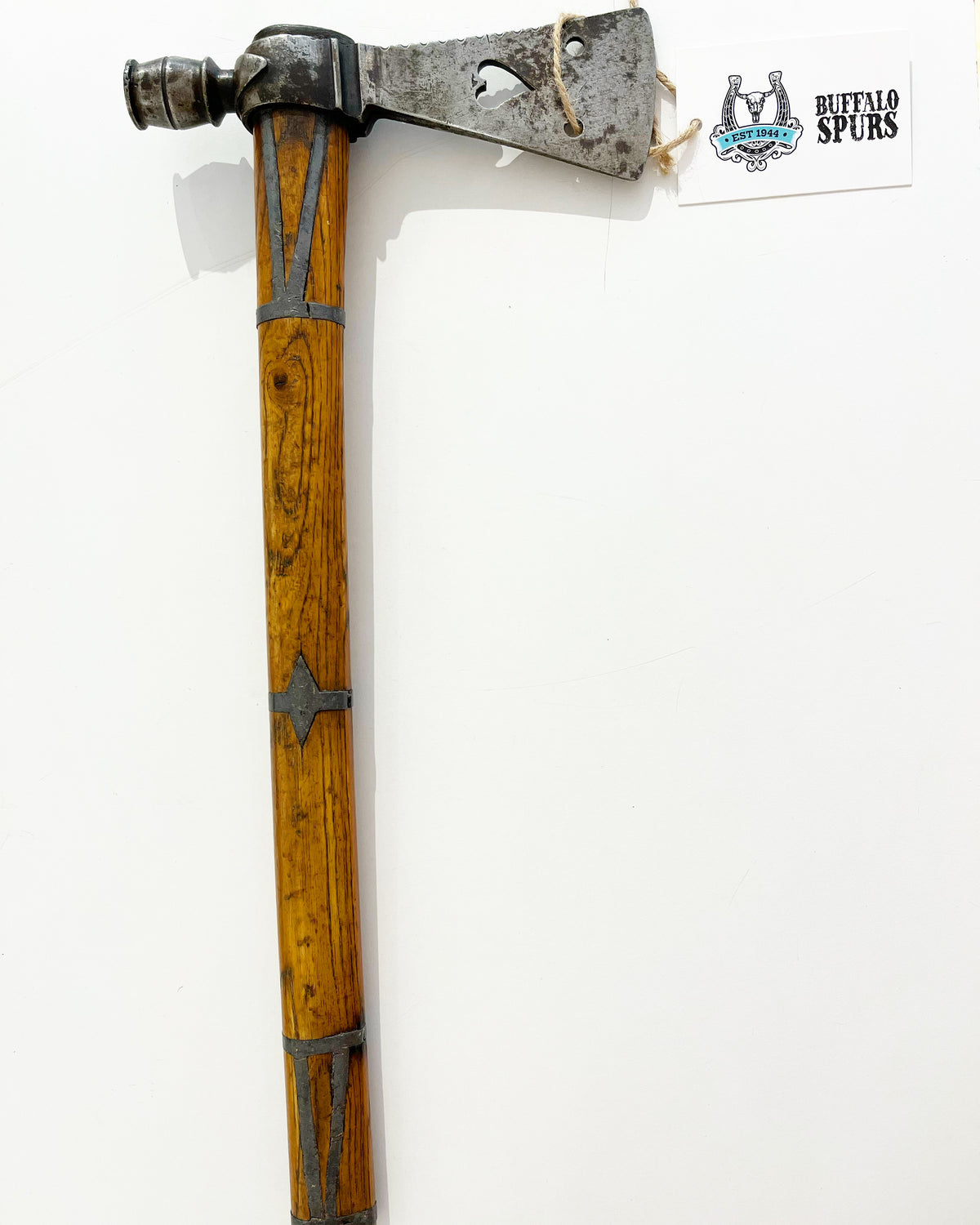 Sioux (c. 1900) Ceremonial Axe | Buffalo Spurs